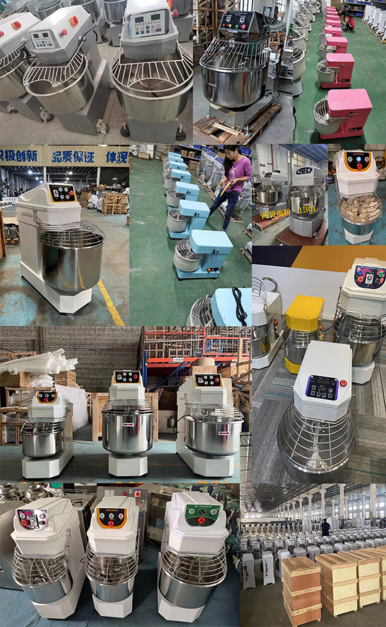 Commercial 10kg dough mixer bakery spiral mixer high mixing speed ...
