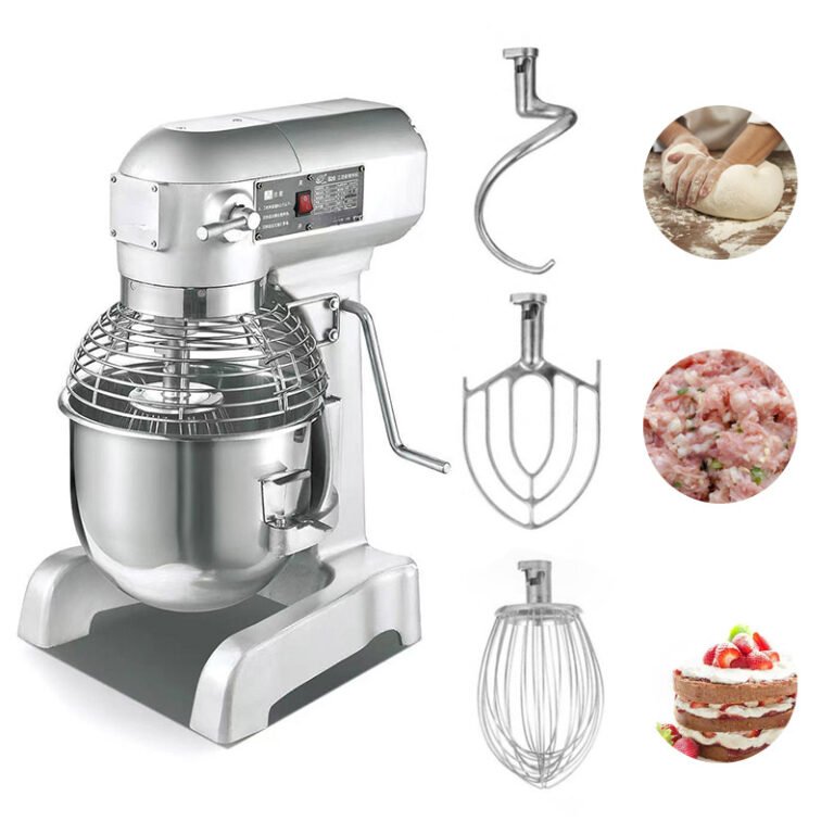 Kitchen Planetary Cream Mixer Bakery Bread Cake Commercial Vertical Food Mixer - Mailekitchen