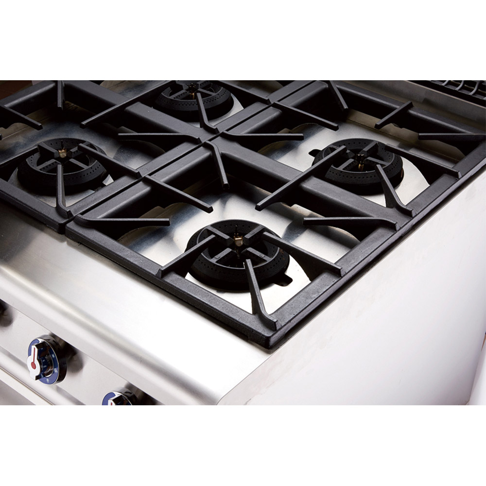 Hotel Restaurant 6 Bunner Gas Stove 2*3 Burner Cooker With Oven ...